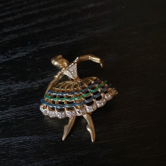 Jewelry | Vintage Ballerina Ballet Dancers Brooch | Poshmark